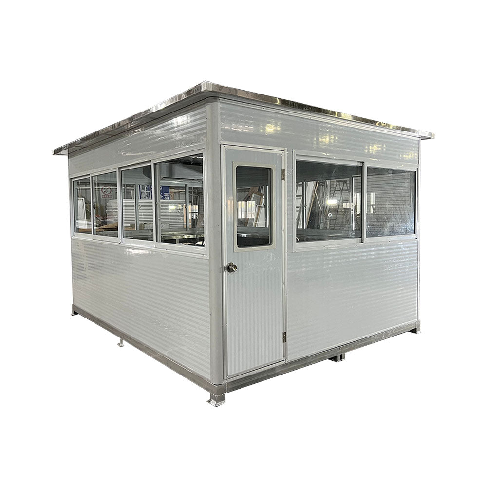 10x12ft Security Guard Shack With AC and Heating