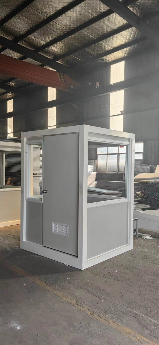 Guard Shack For Sale - Guard Booth For Sale 5x5ft With AC and Heating