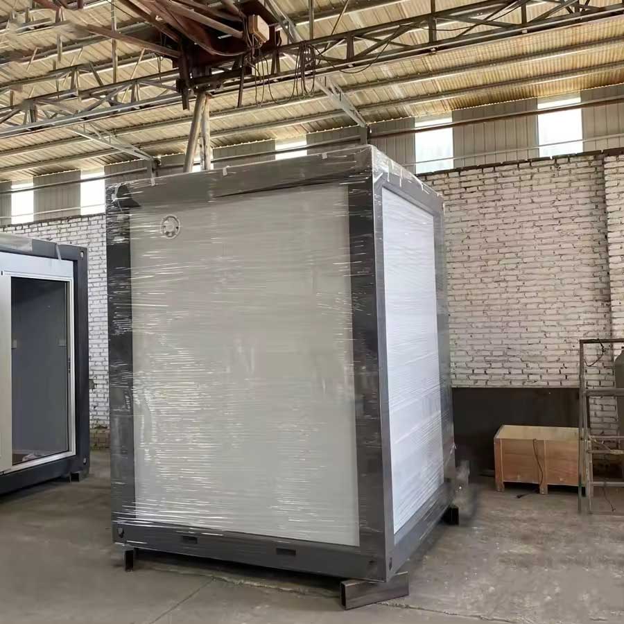 Portable Restroom with Shower 6.6x6.1ft Unit