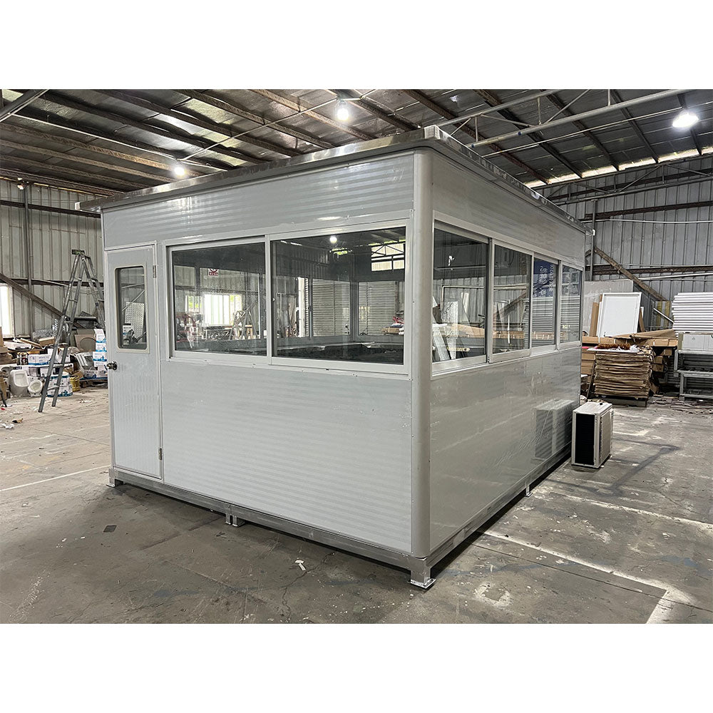 10x12ft Security Guard Shack With AC and Heating