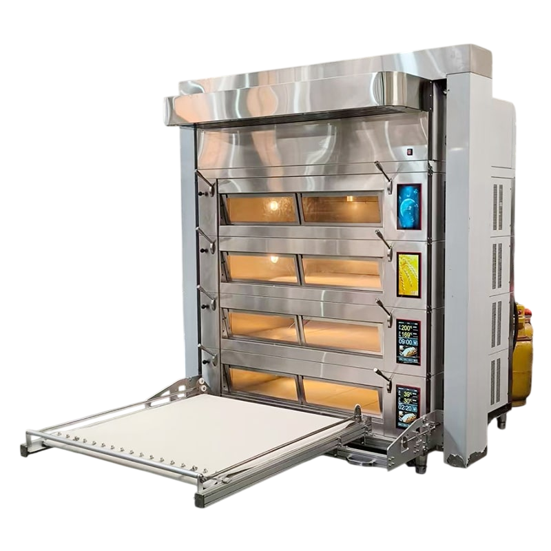 4-Deck 16-Tray European Electric Bakery Oven 380V
