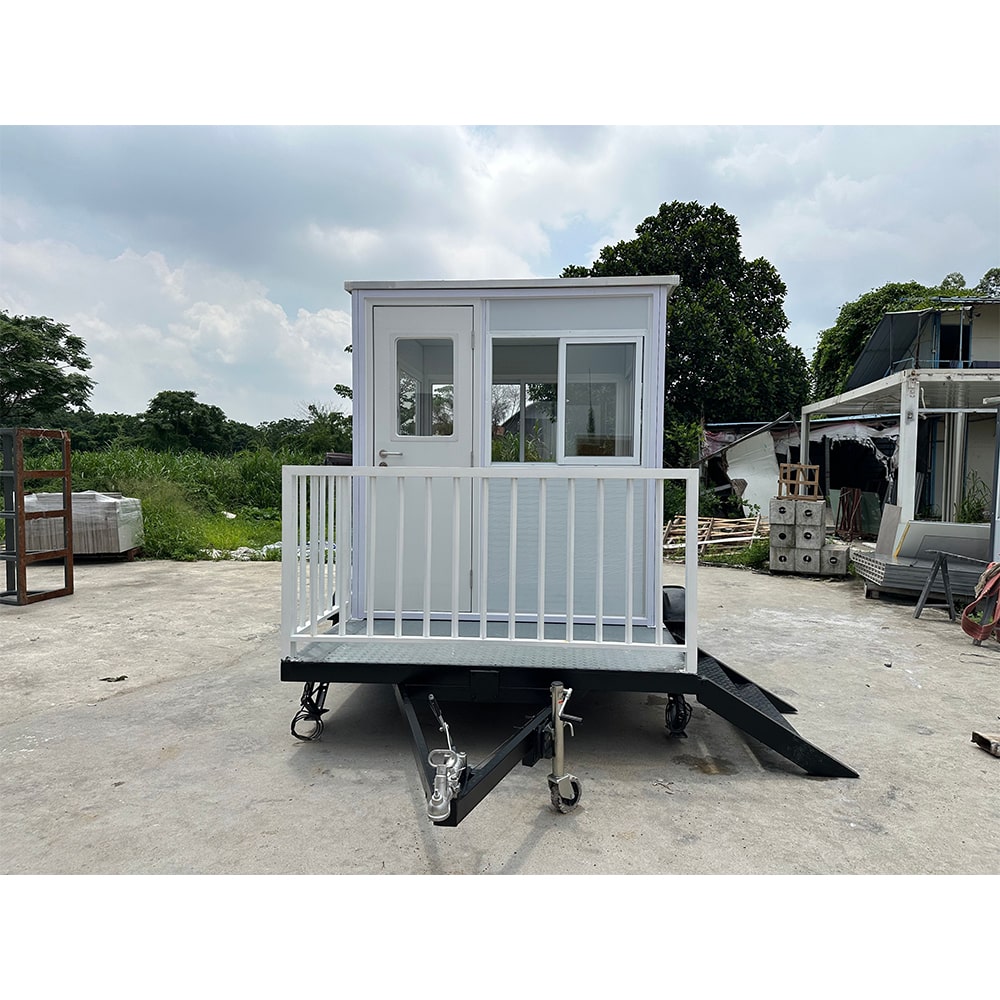 Guard Shack on Trailer With AC & Heating | 4x6–6.5x6.5ft